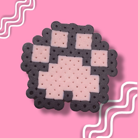 Paw Print Perler Bead available in Different Colors - Etsy