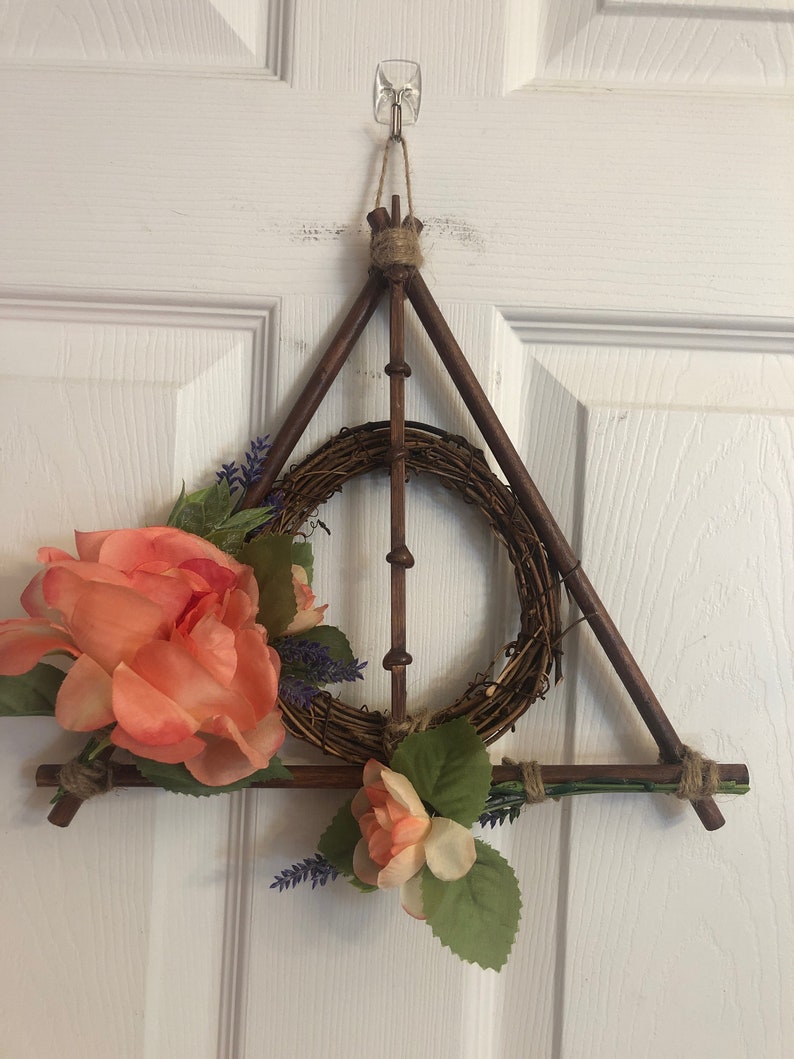 Three Brothers Wooden Inspired Wizard Wreath - Etsy