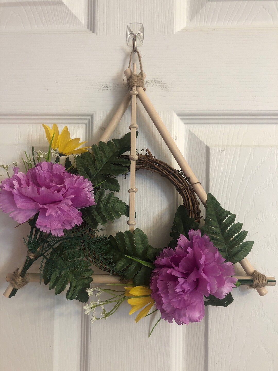 Three Brothers Wooden Inspired Wizard Wreath - Etsy