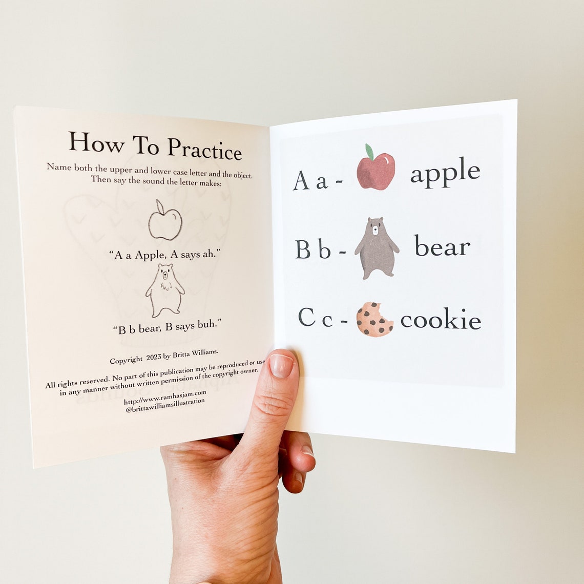 Set 1 ABC Alphabet Home Scool Learning to Read Books Pre-reader Ram Has ...