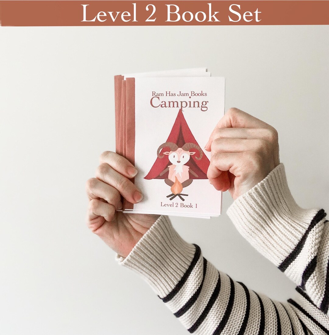 Phonetic Beginner Reader Book Set - Ram Has Jam - Level 2 - Etsy