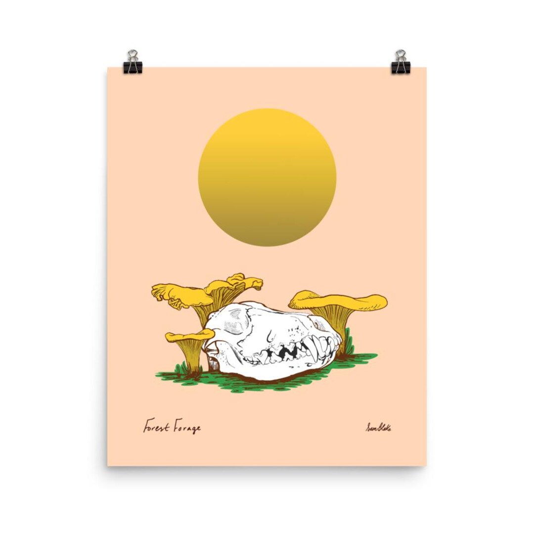 Forest Forage- Poster - Etsy