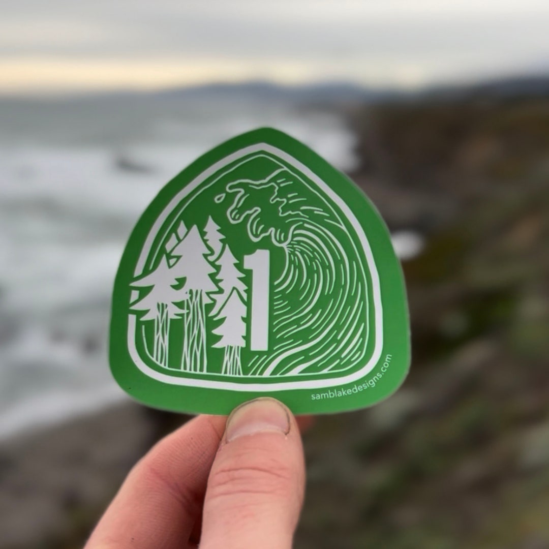 Highway 1- Sticker - Etsy