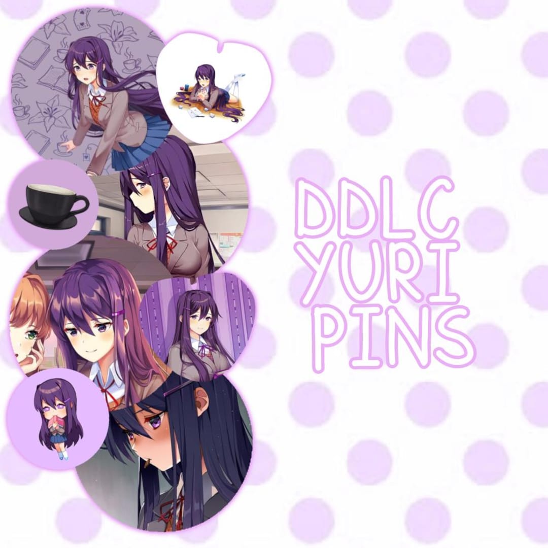 DDLC Yuri Pins - Etsy