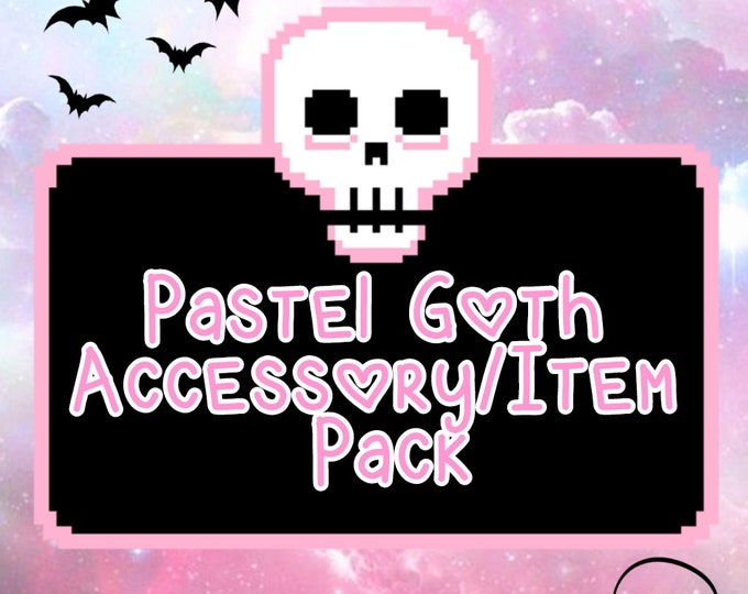 Pastel Goth Accessory Bundle - Etsy