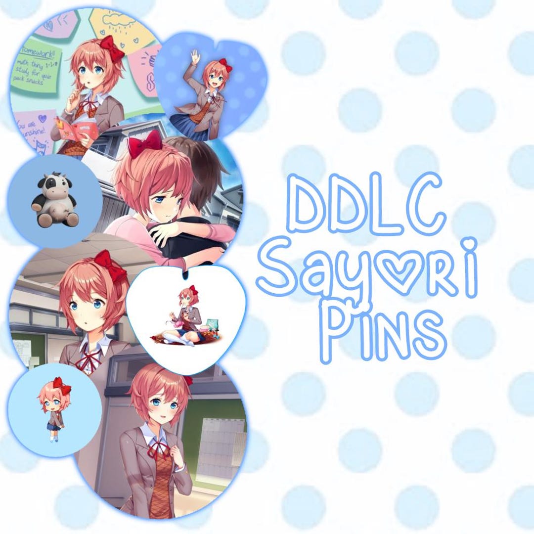 DDLC Sayori Pins - Etsy
