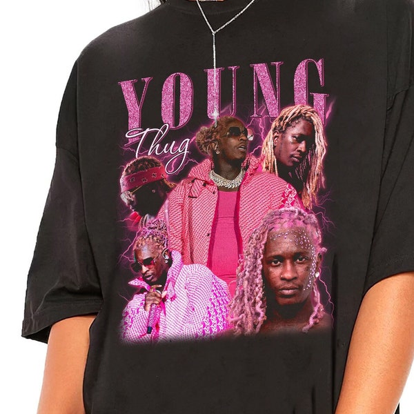 Pink Young Thug Shirt - Etsy