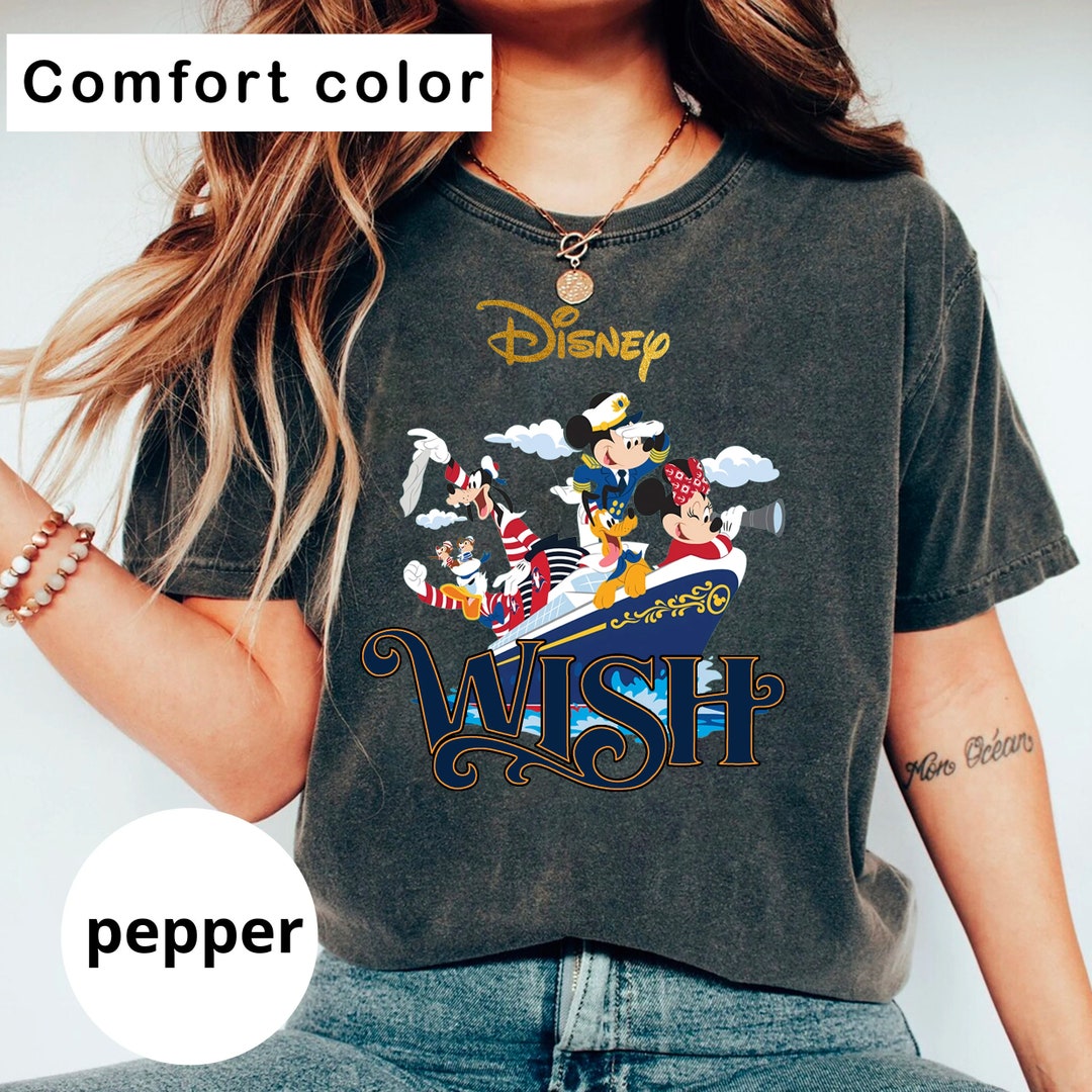 Disney Wish Cruise Shirt Disney Mickey Minnie Cruise T-shirt - Etsy