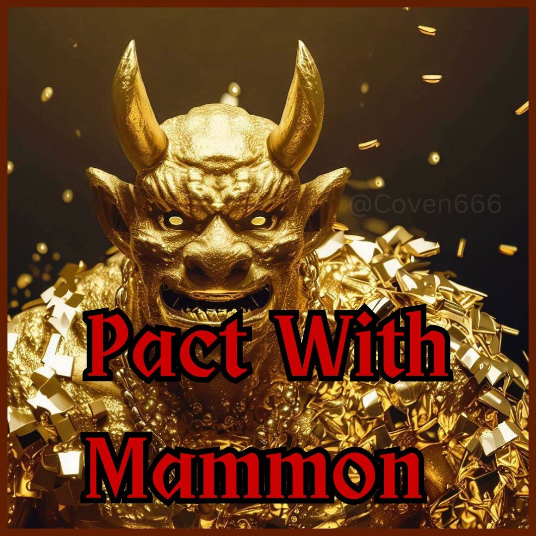 Pact With Lord Mammon/pact for Wealth - Etsy Canada