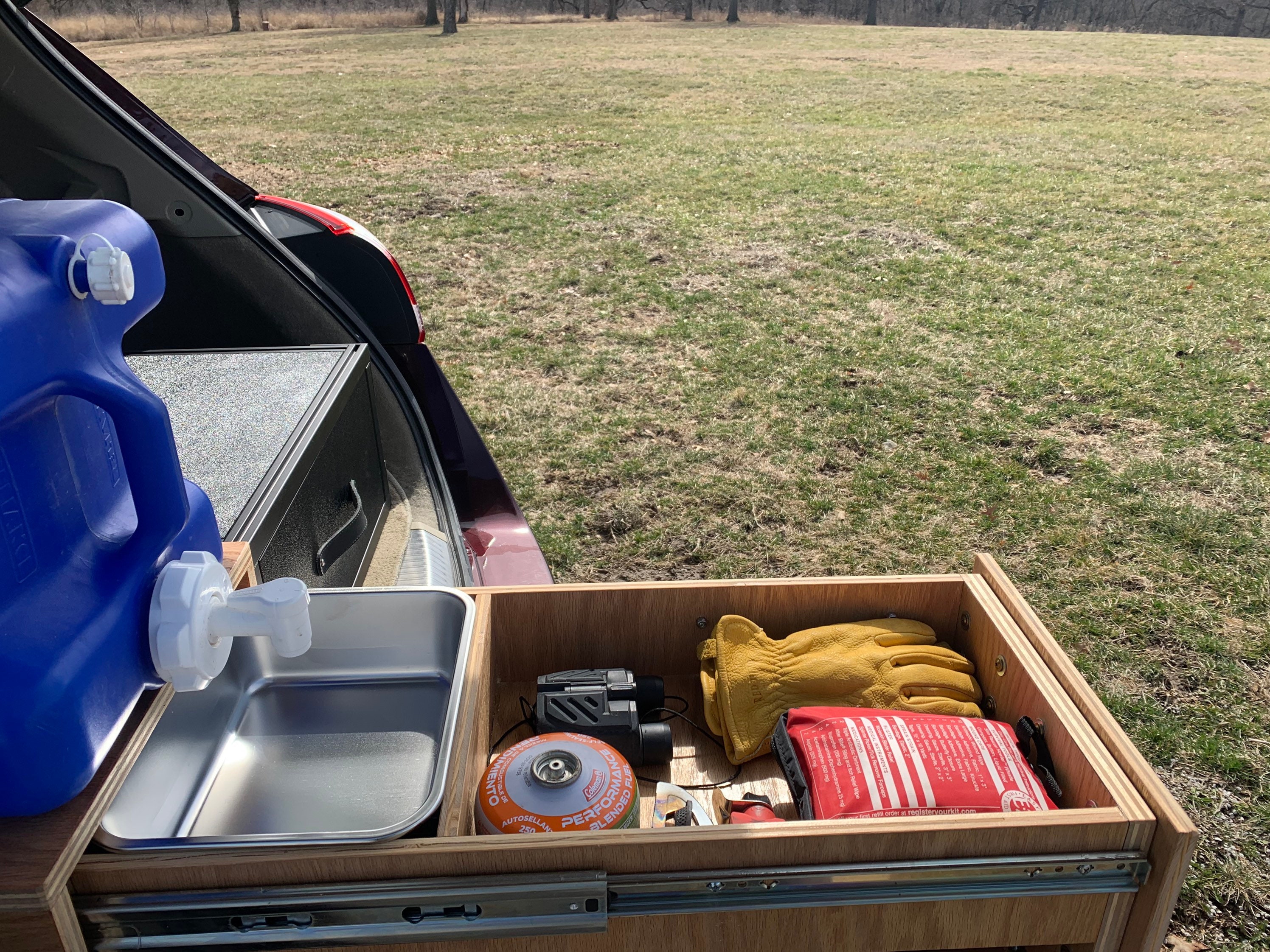 Chuck Box and Camping Kitchen Drawer for Camping and Overlanding SUV ...