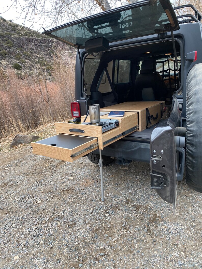 Camp Kitchen Chuck Box and Overlanding Drawer System the Rio - Etsy