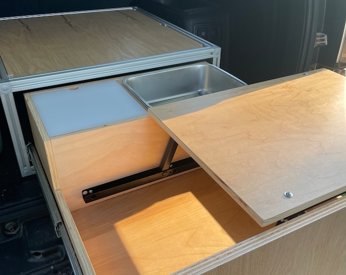 Kitchen Drawer System and Chuck Box for Camping / Overlanding - SUV ...