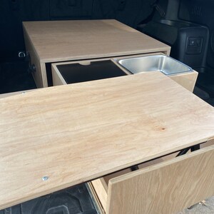 Kitchen Drawer System and Chuck Box for Camping / Overlanding SUV ...