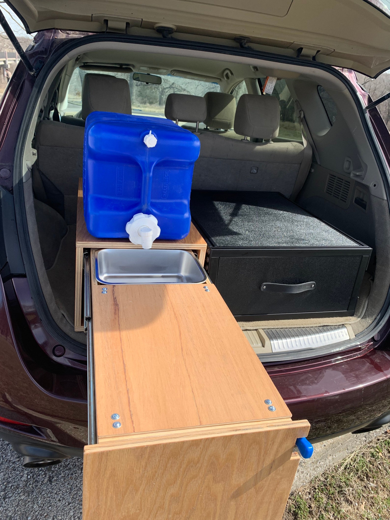 Chuck Box and Camping Kitchen Drawer for Camping and Overlanding SUV ...