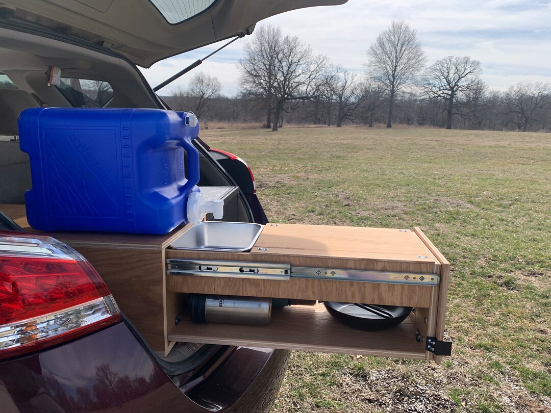 Chuck Box and Camping Kitchen Drawer for Camping and Overlanding SUV ...