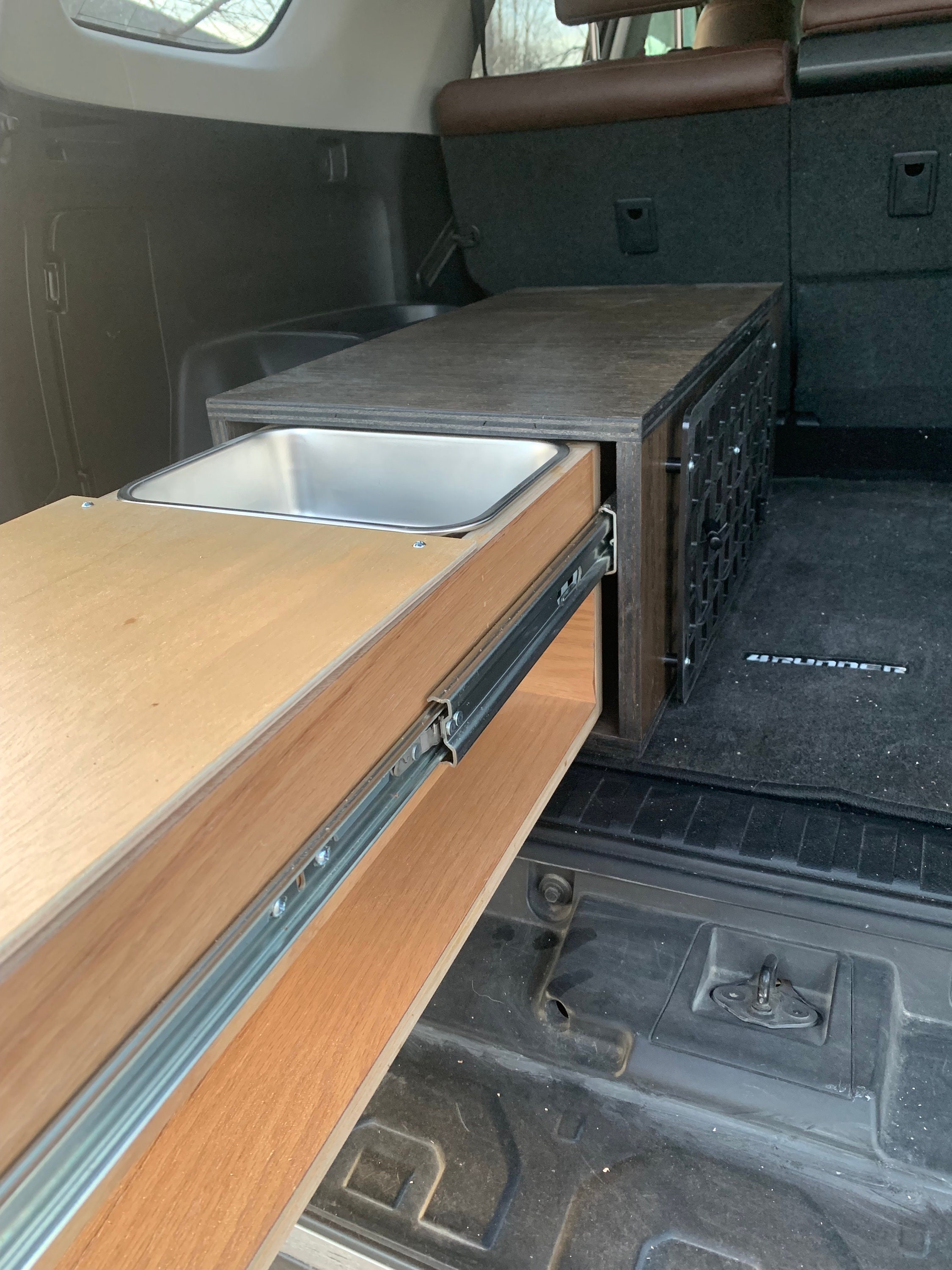 Chuck Box and Camping Kitchen Drawer for Camping and Overlanding SUV ...