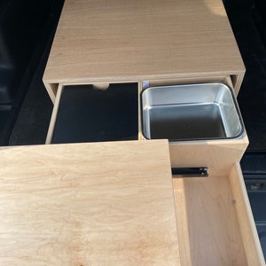 Kitchen Drawer System and Chuck Box for Camping / Overlanding SUV ...