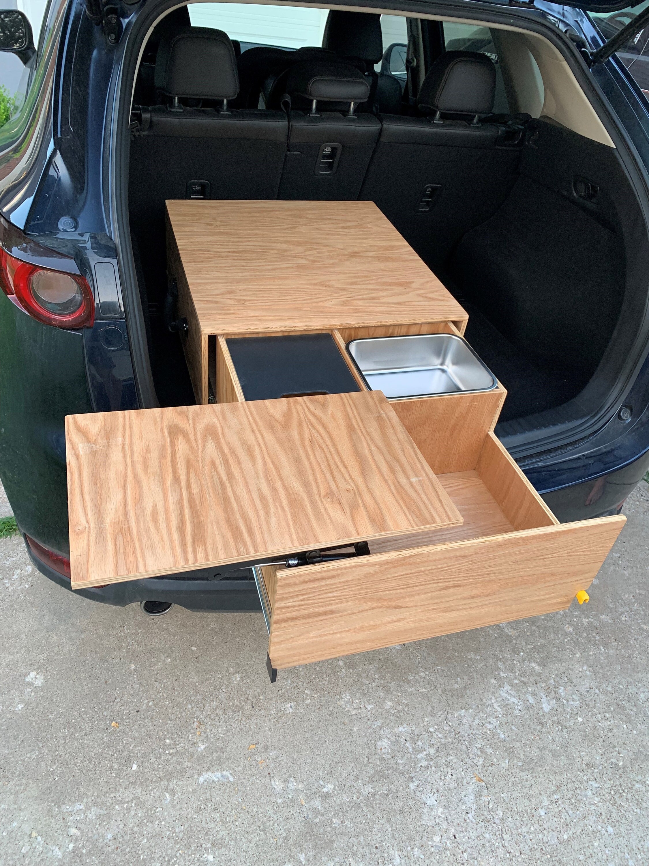 Kitchen Drawer System and Chuck Box for Camping / Overlanding SUV ...