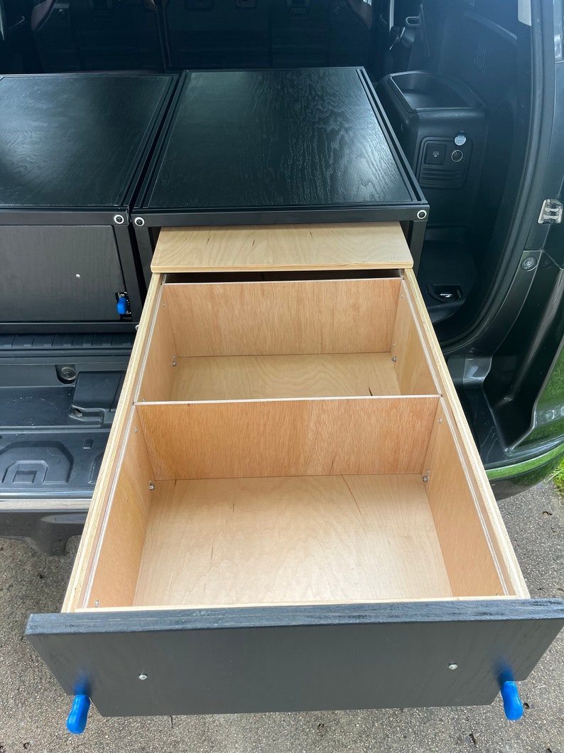 Custom Size Aluminum Frame Drawer for Camping, Overlanding, Storage, or ...
