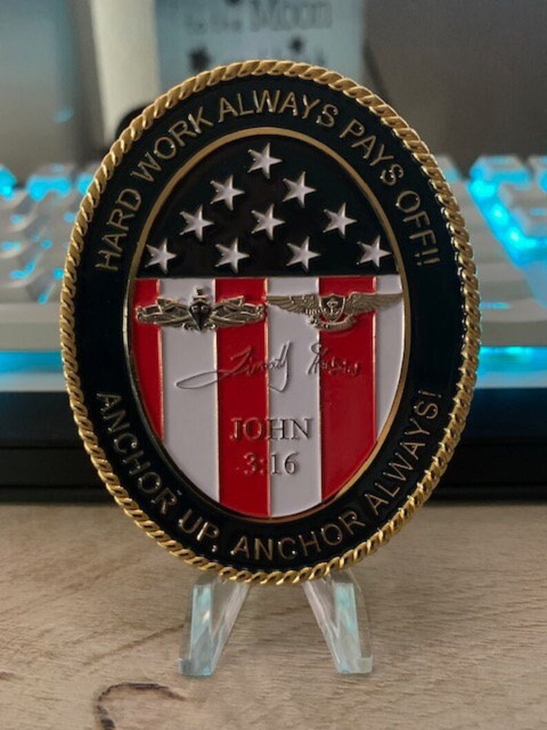 Beautiful Navy Chief Command Master Chief CPO Challenge Coin - Etsy