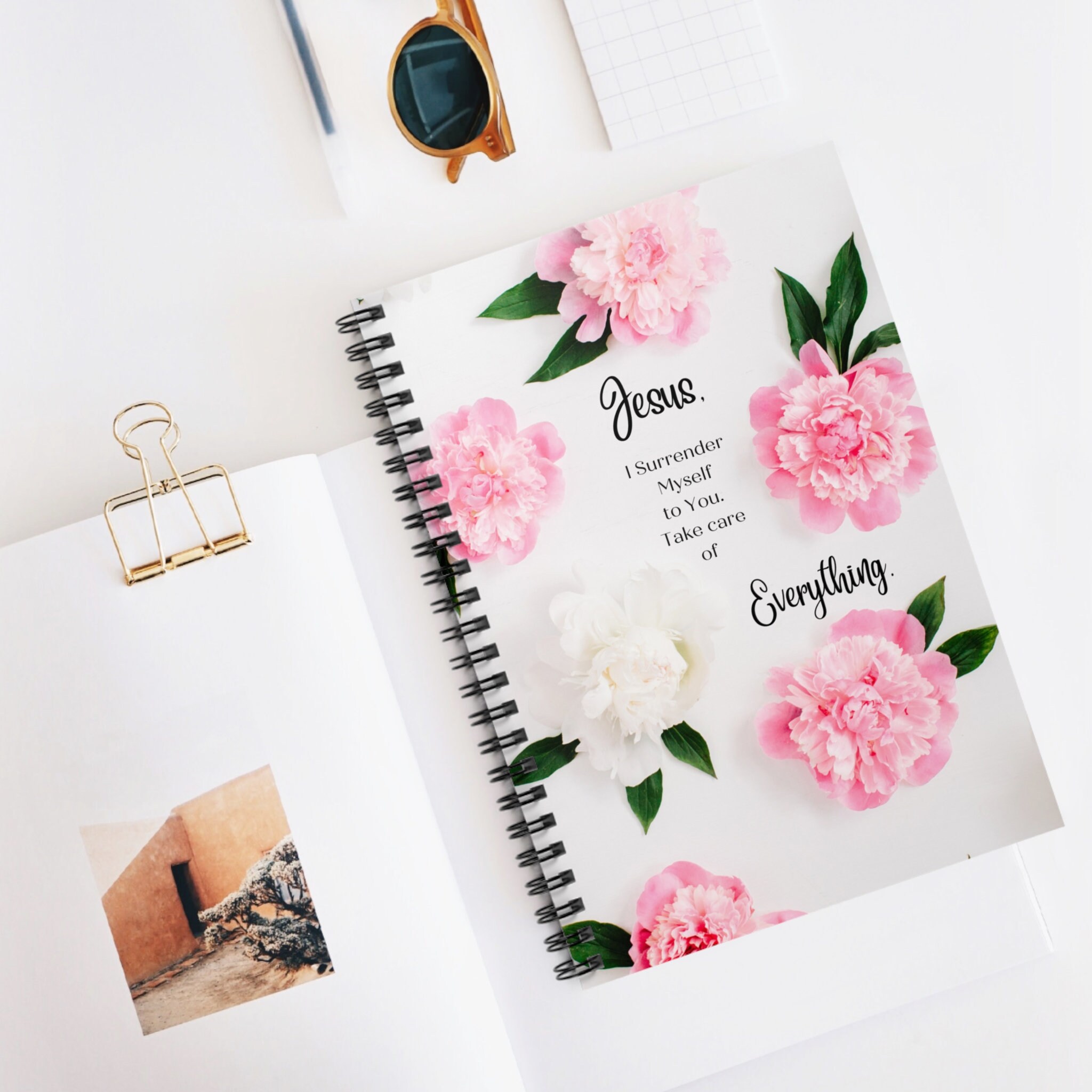 Surrender Novena Spiral Notebook Ruled Line, Surrender Prayer Journal ...