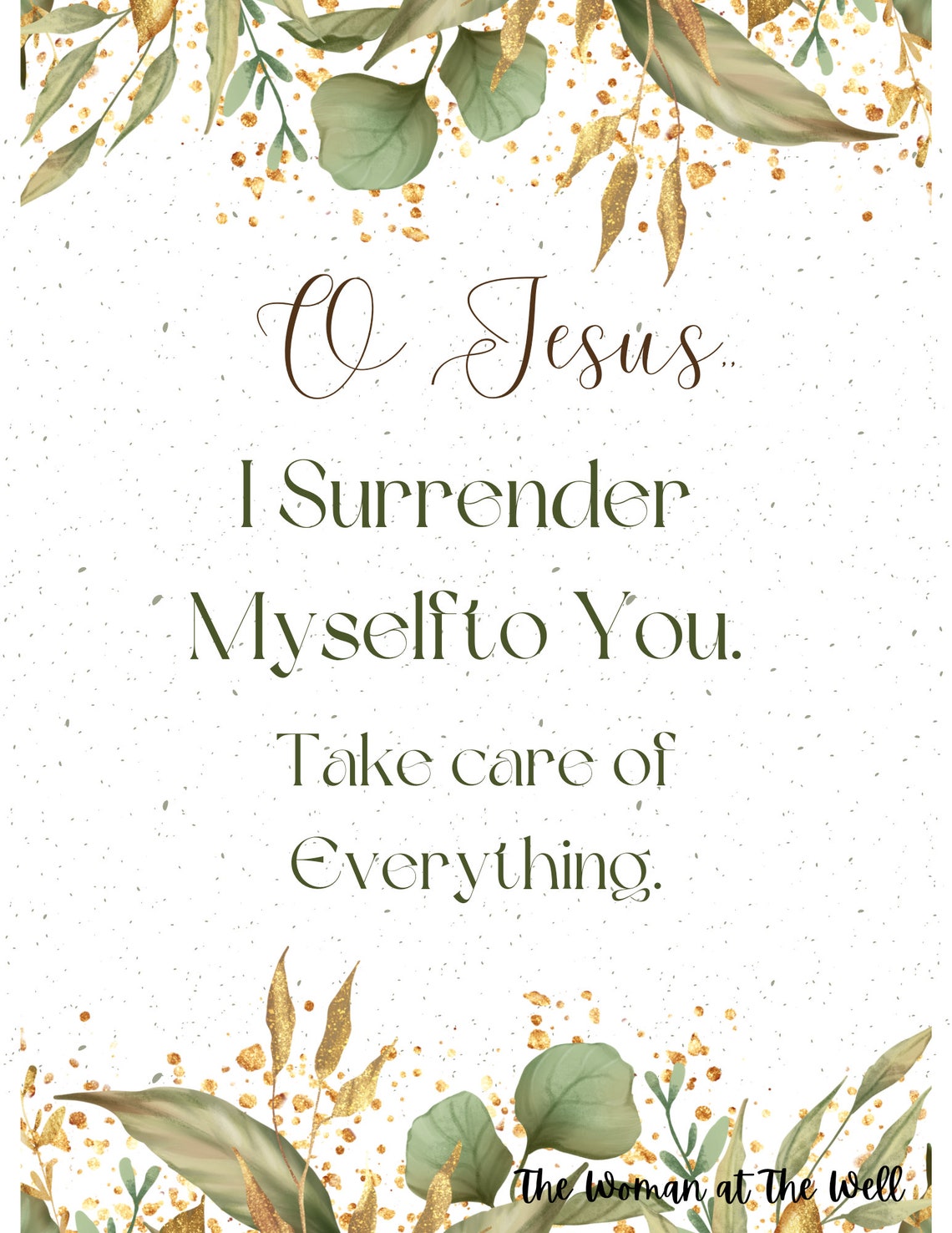 The Surrender Novena Prayer, Catholic Printable, Catholic Download ...