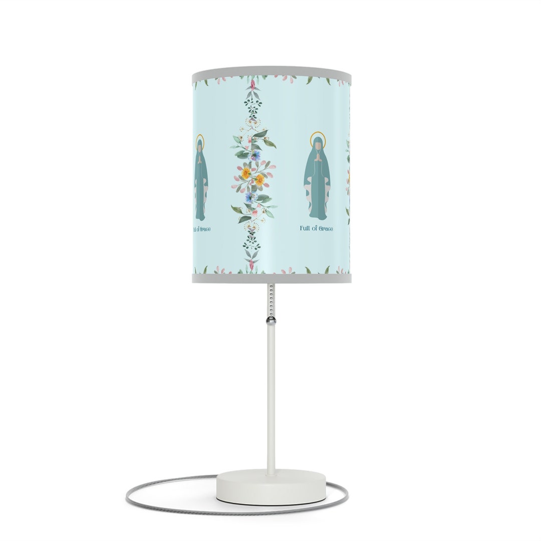 Our Lady Lamp, Blessed Mother Nightstand Lamp Lamp on a Stand, US|CA ...