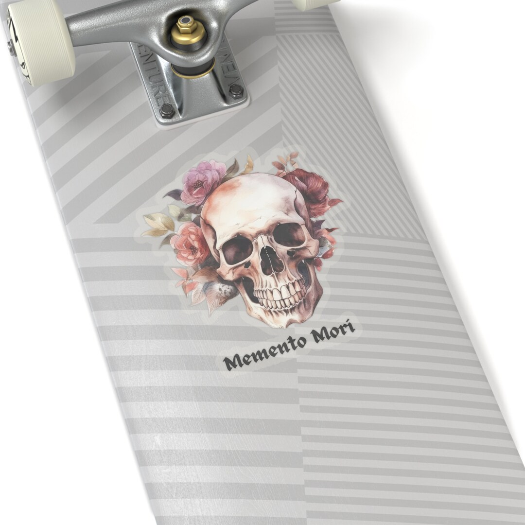 Memento Mori-remember Your Death Kiss-cut Stickers, Catholic Vinyl ...