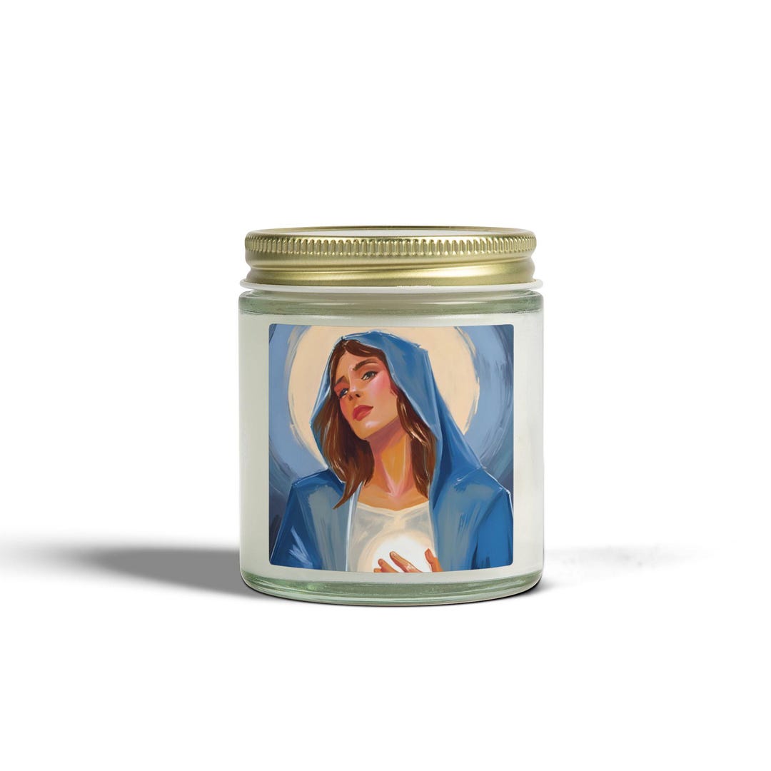 Our Lady of the Eucharist Candle, Catholic Candle, Catholic Woman Gift ...