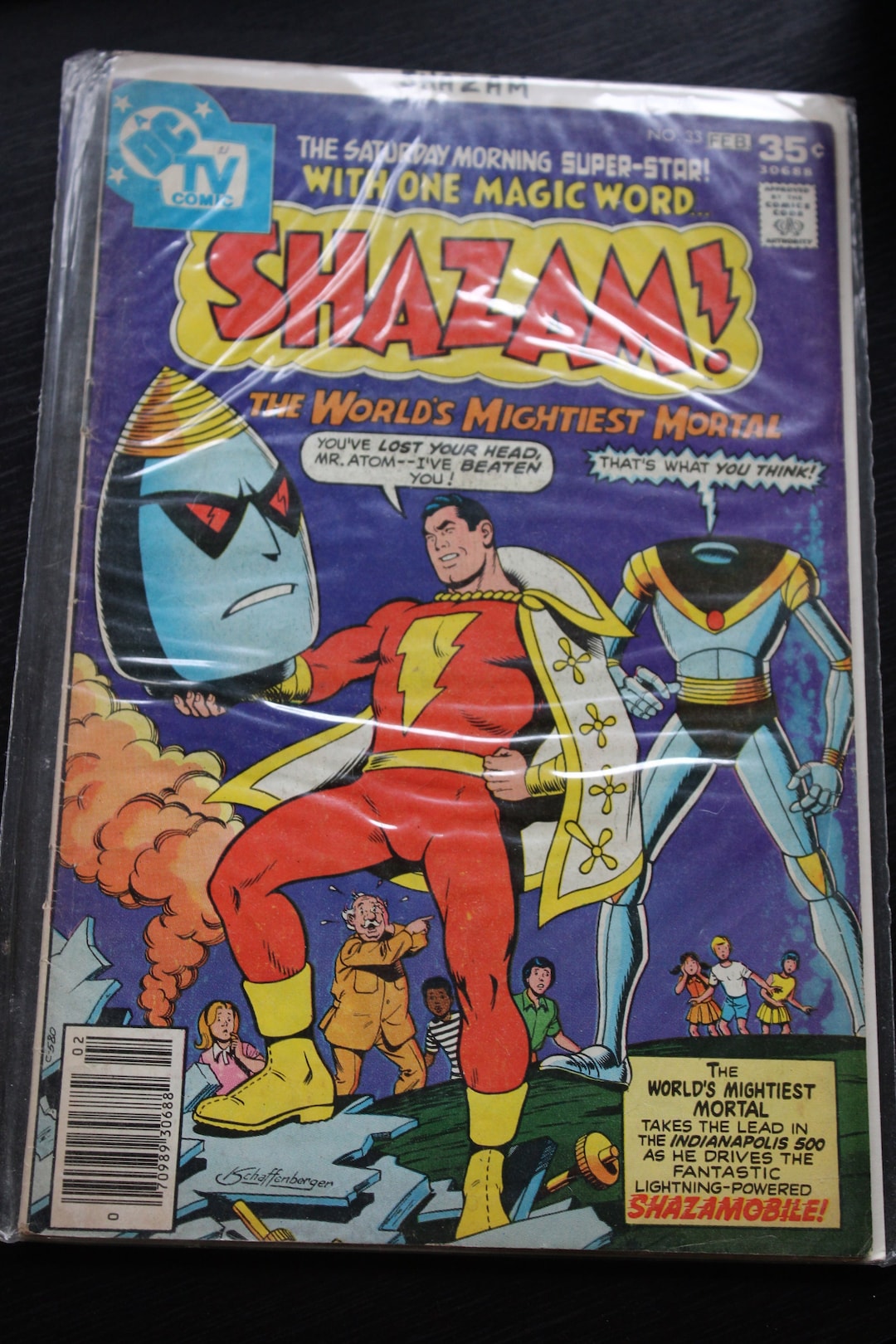 Vintage Shazam! Comic Book #33, Jan/feb 1978, DC Comics in Sleeve - Etsy