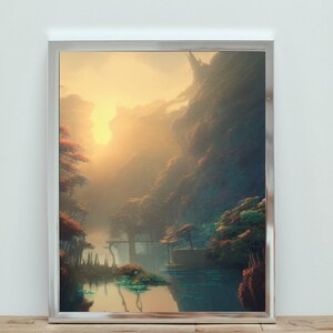 Wall Art | Printable Poster | Digital Downloadable | Dreamy | Fantasy ...