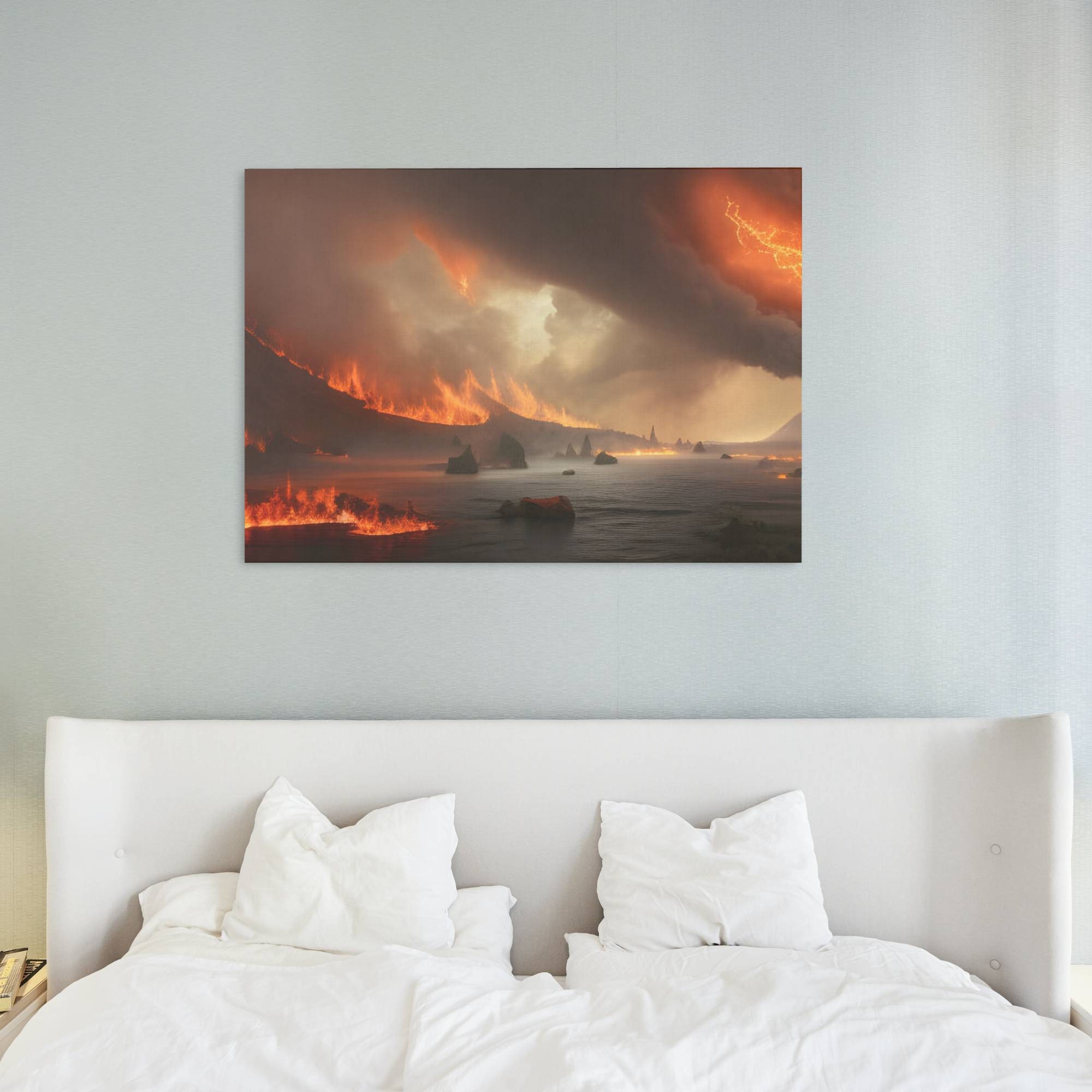 Forest Fire Natural Disasters Printable Poster Digital Downloadable ...