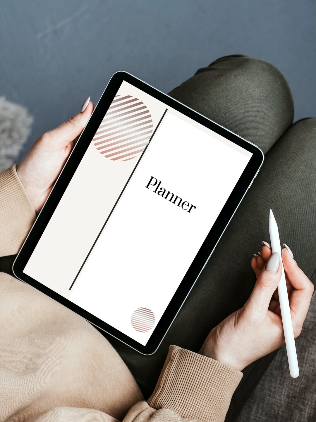 Sienna Basic Printable Planner Undated Digital Planner Daily Schedule ...