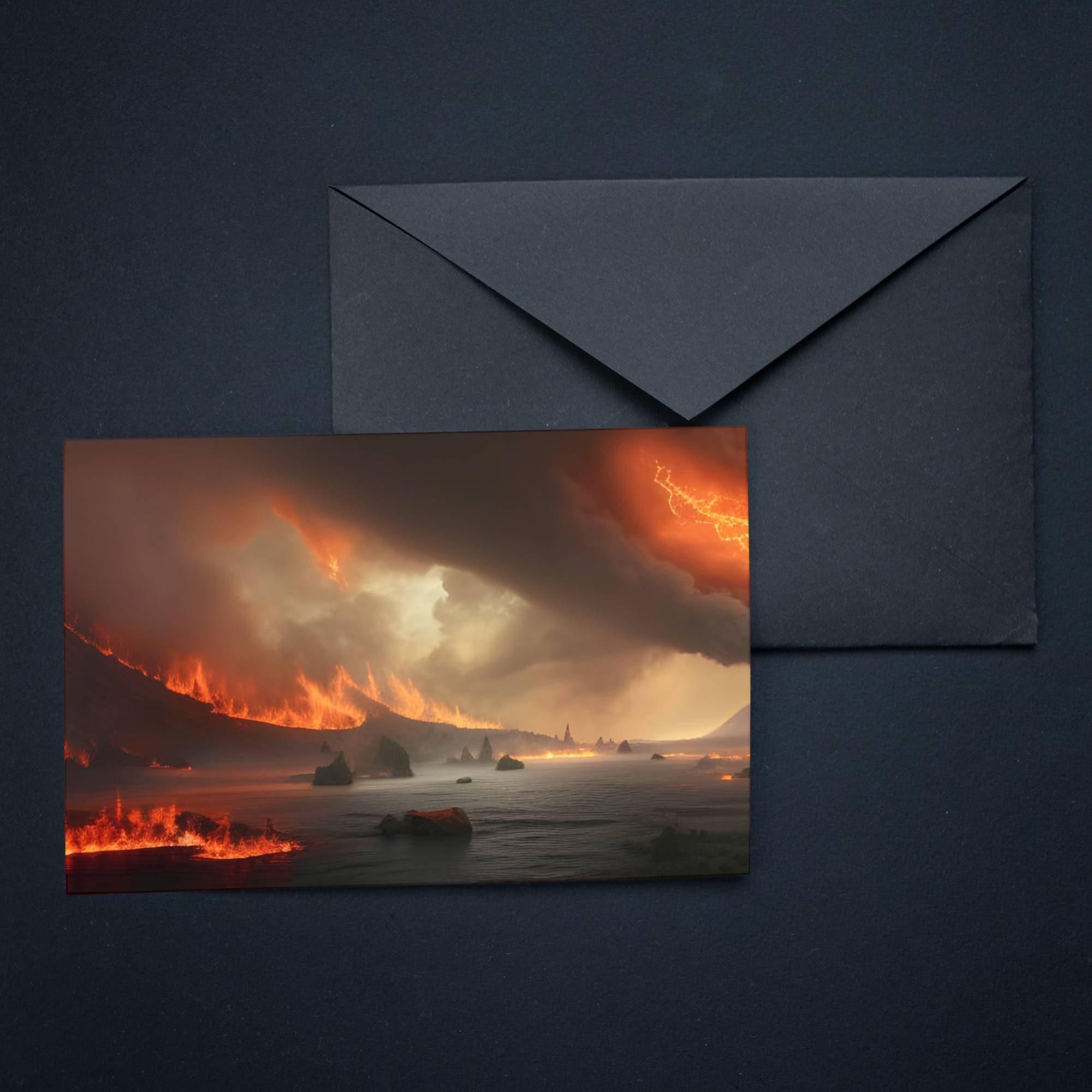 Forest Fire Natural Disasters Printable Poster Digital Downloadable ...