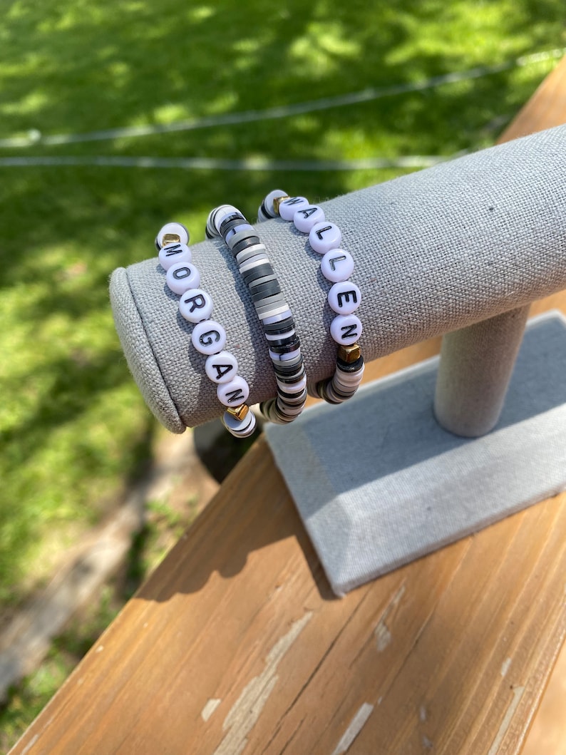 Morgan Wallen 3 Piece Set - Clay Bead Bracelet - Etsy