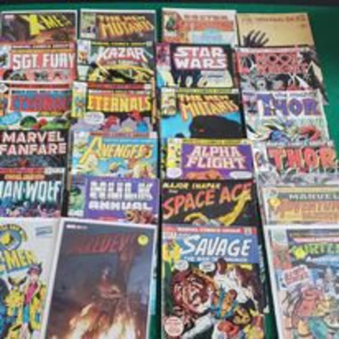 Vintage Comic Book Grab Bag - Etsy