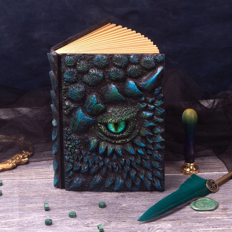 Dragon Eye Dragon Notebook Dungeon Master Notebook - Etsy