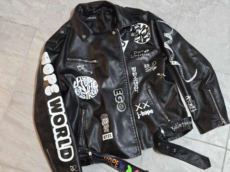 CUSTOMIZED GRAPHIC JACKET - Etsy
