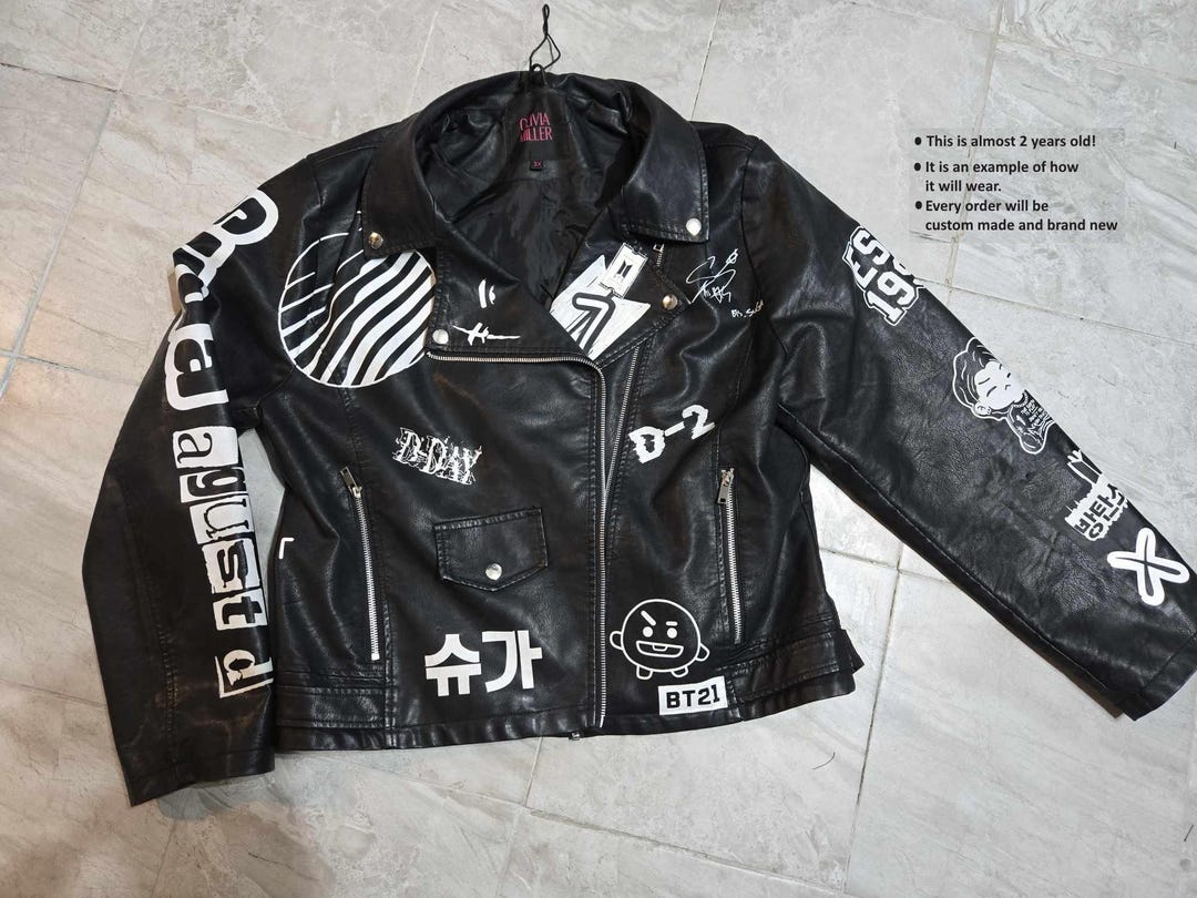 CUSTOMIZED GRAPHIC JACKET - Etsy