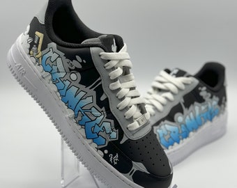 Custom Painted Tricolor Air Force 1 Shoes, Painted Air Force 1 Shoes ...