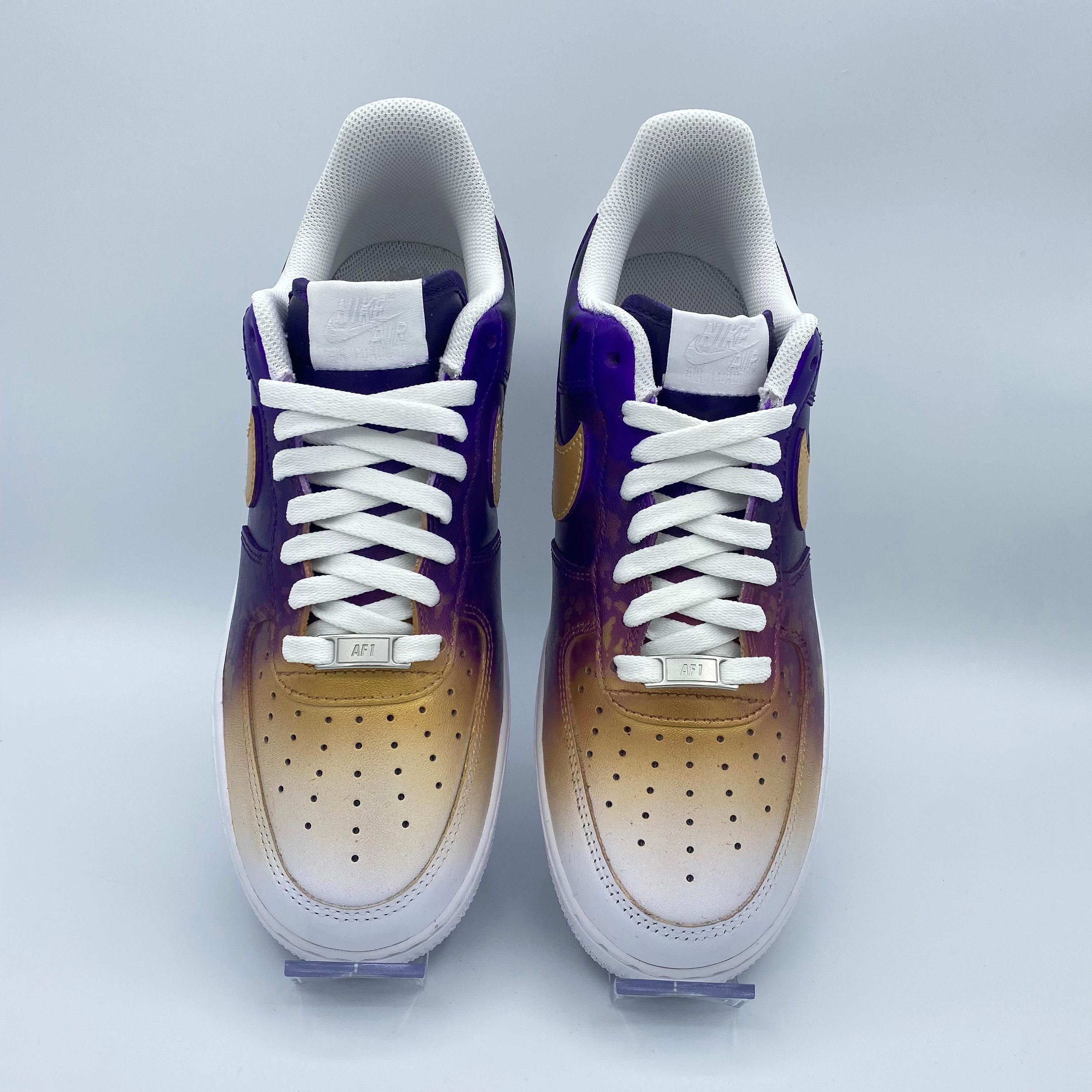 Custom Painted Tricolor Air Force 1 Shoes, Painted Air Force 1 Shoes ...