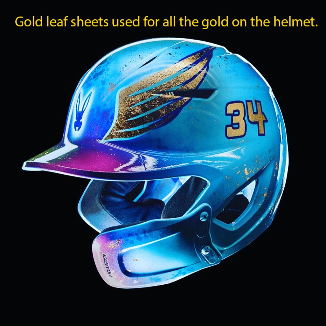 Custom Baseball Helmet, Custom Helmet, Custom Painted Helmet, Batting ...