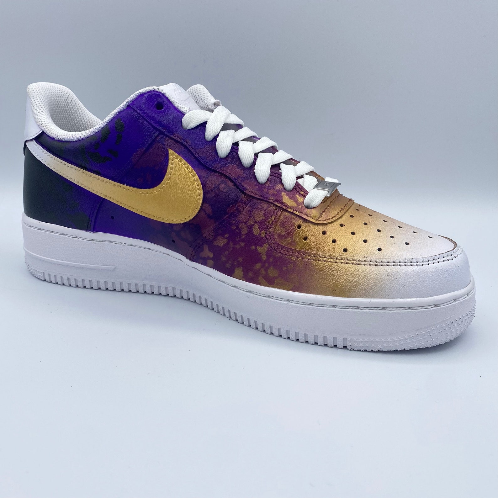 Custom Painted Tricolor Air Force 1 Shoes Painted Air Force 1 - Etsy