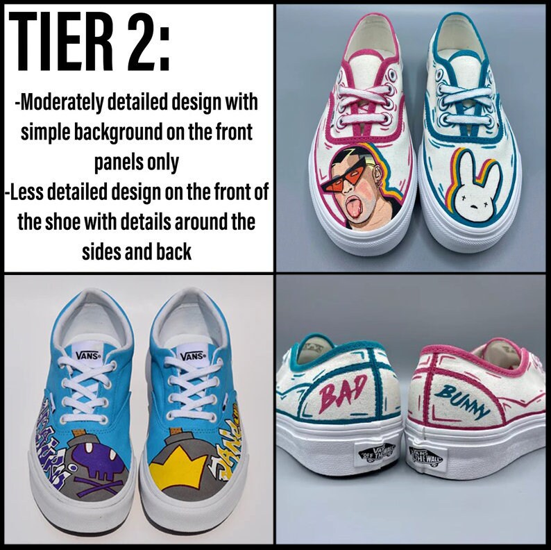 Custom Vans Shoes Anime Shoes Graffiti Shoes Custom Vans - Etsy