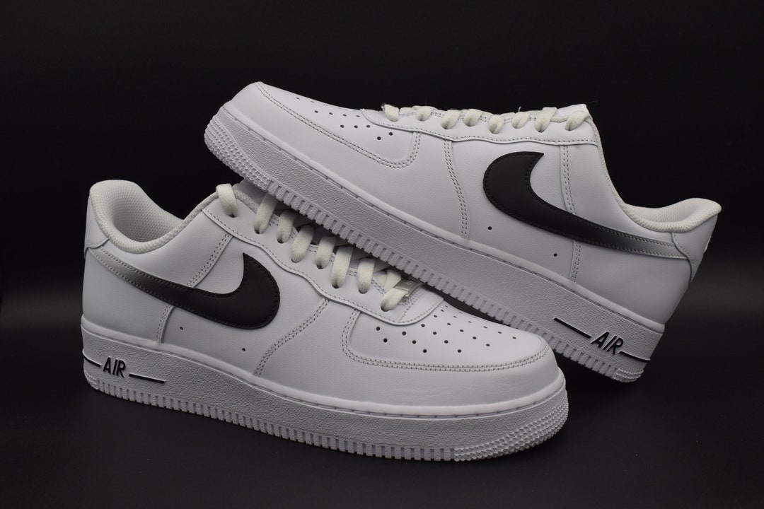 Any Color, Custom Colored Air Force 1 Faded Swooshes, Custom Sneakers ...