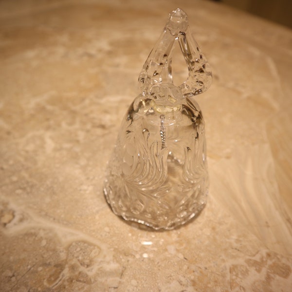 Cut Glass Bell - Etsy