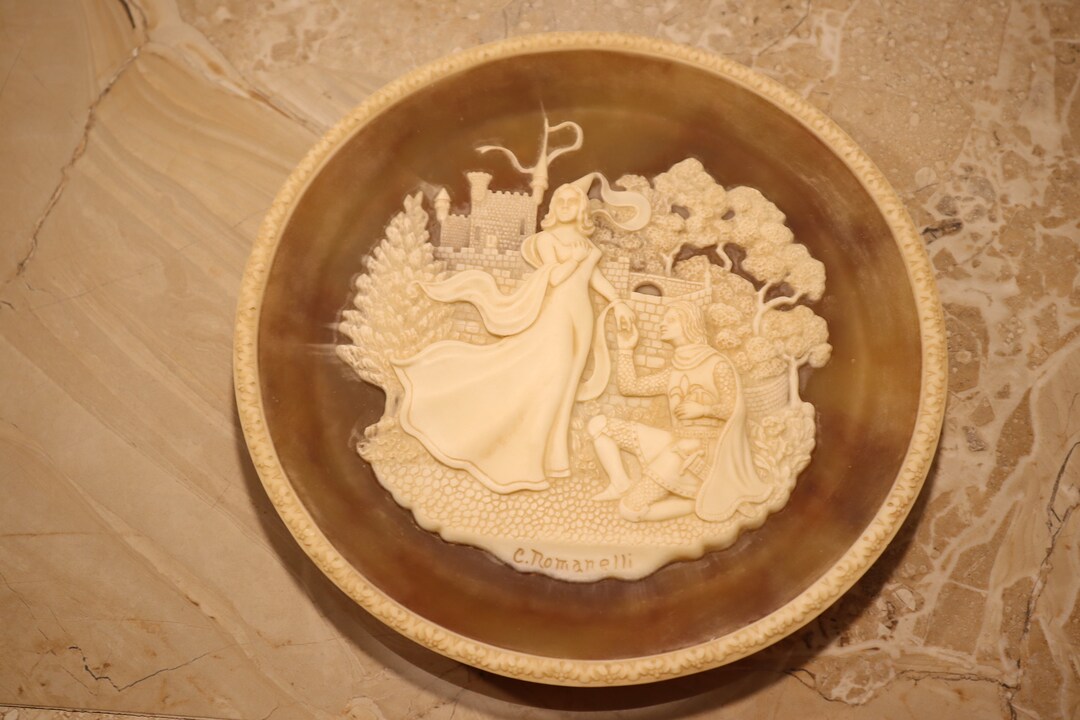 Vintage Incolay Great Romances of History Series Collector's Plate ...