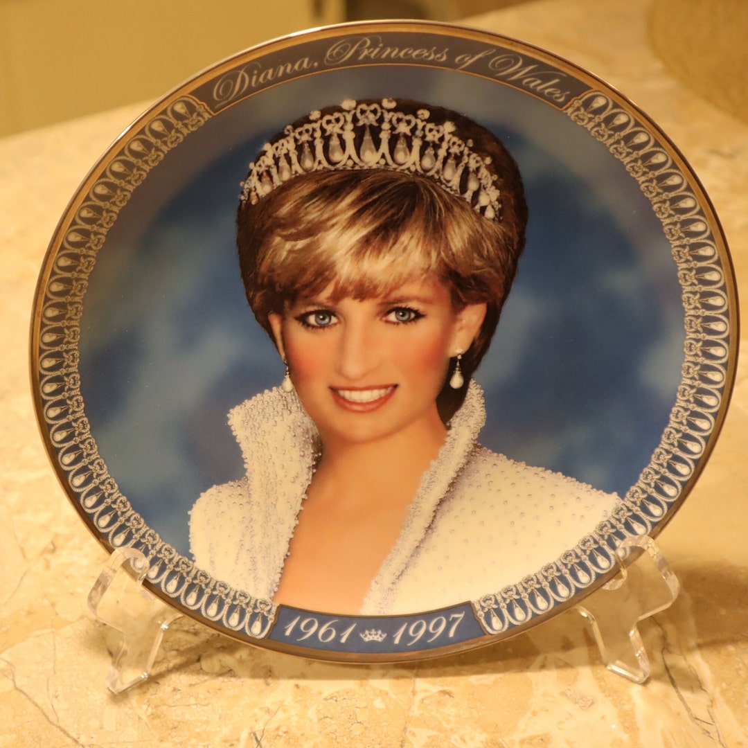 Princess Diana Commemorative Porcelain Collector's Plate - Etsy