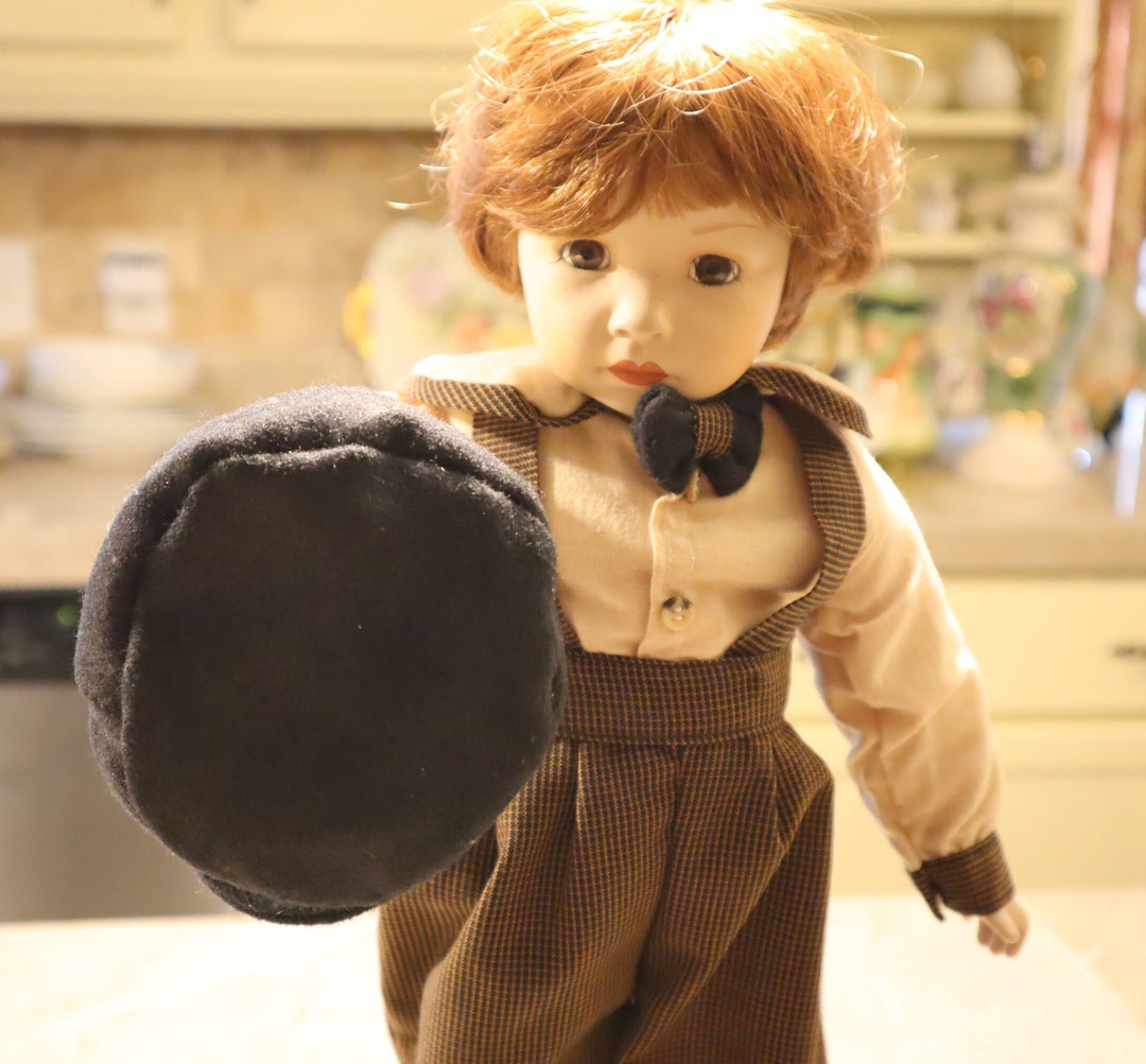 Porcelain Doll "danny" Coca-cola Victorian Boy 19-inch Doll - Etsy