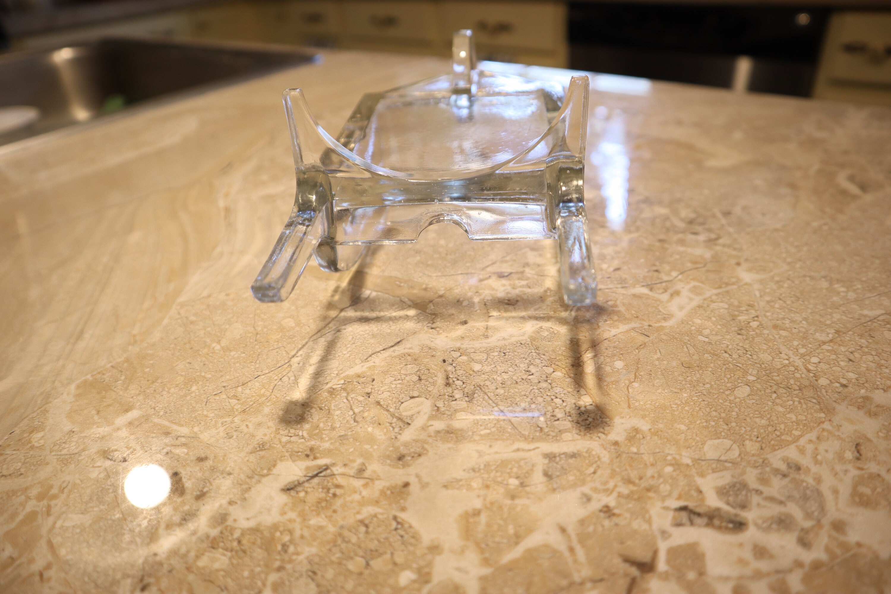 Vintage Midcentury Clear Glass Wheel Barrow - Etsy